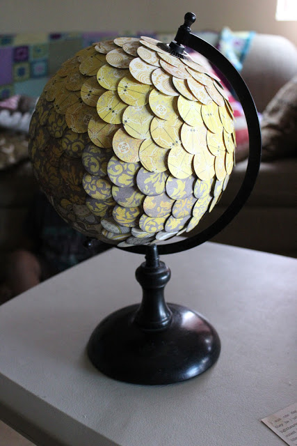 Earth Day Craft: Upcycled Globe - The Papery Craftery