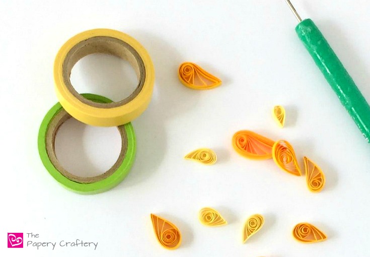 How to Make Paper Teardrops and Other Shapes - The Papery Craftery