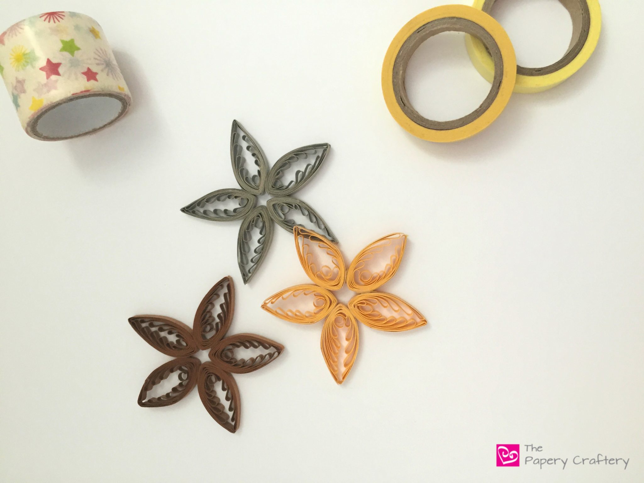 Quilling Paper Stars - The Papery Craftery